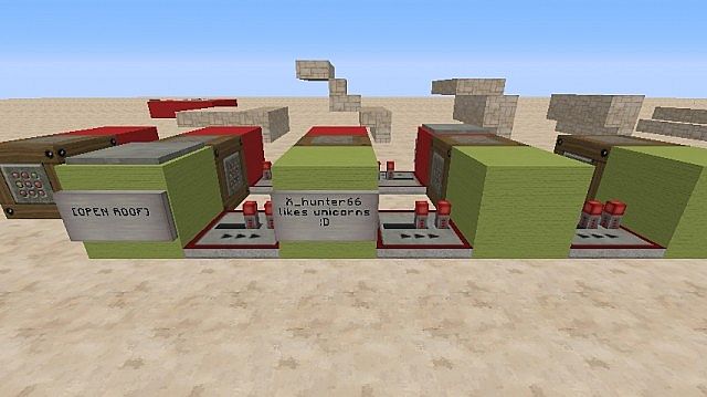 Working Convertible car - IN MINECRAFT! (on the pop reel) - Includes ...