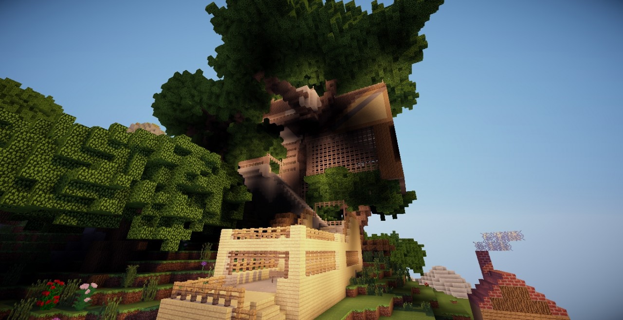 EVM Tree House (Head into the clouds contest) Minecraft Map