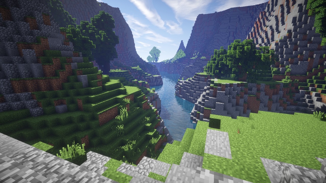 River Canyon Map Minecraft Map