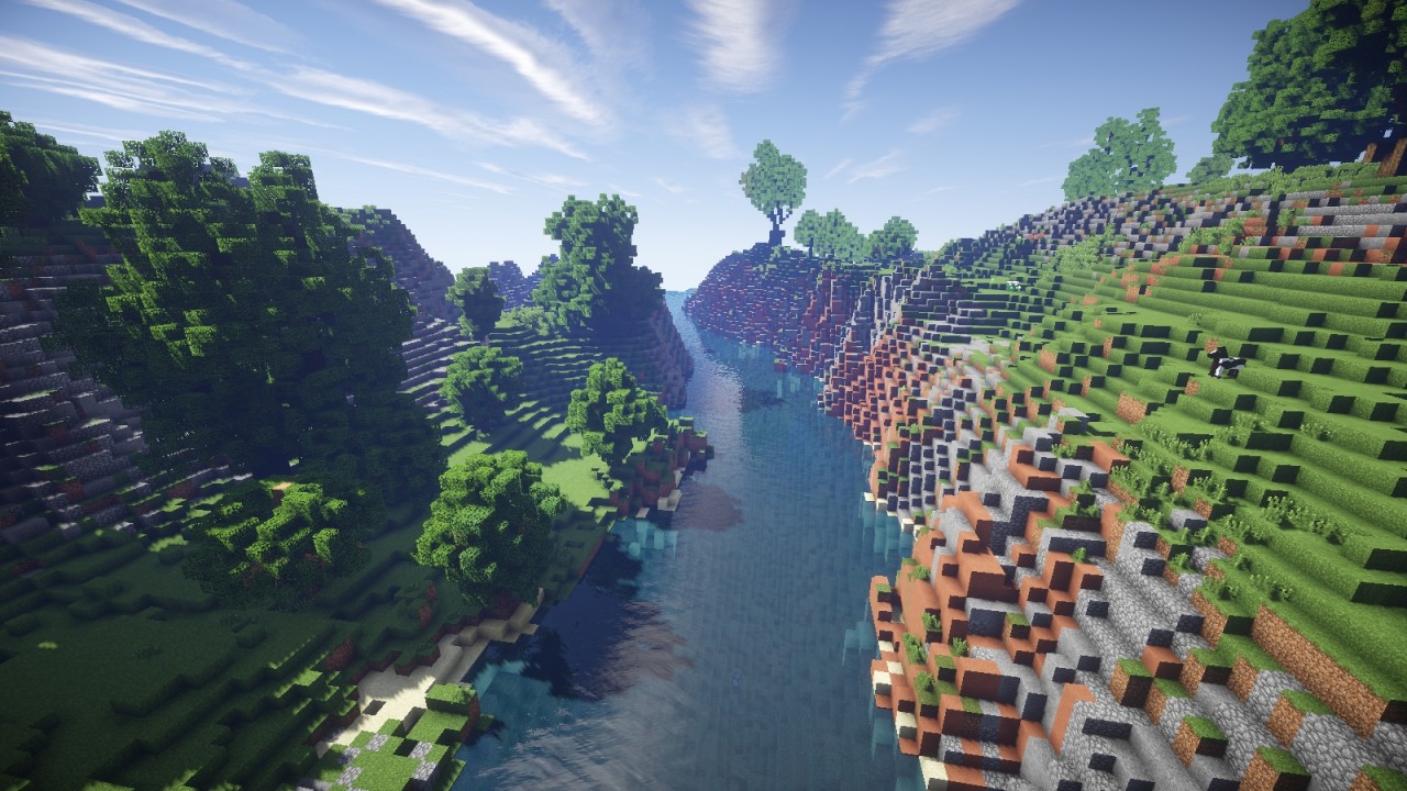 River Canyon Map Minecraft Map
