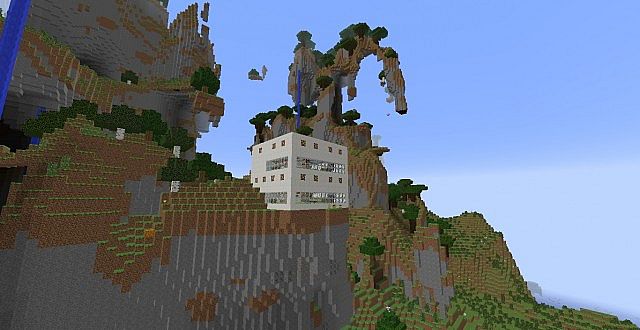 Cliff House Minecraft Map