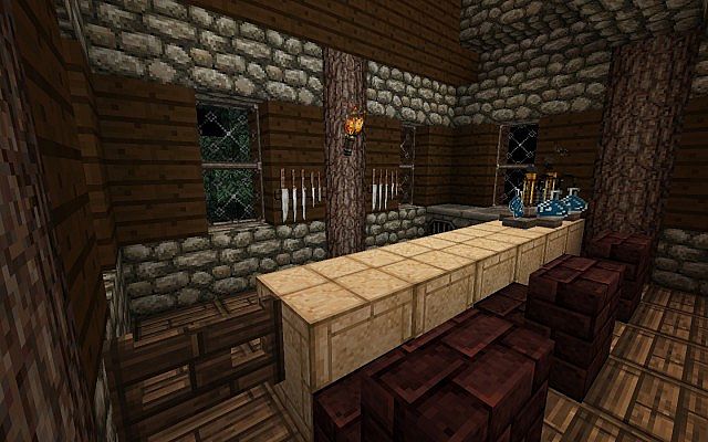 Viking lodge Minecraft Map