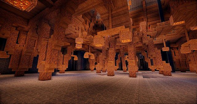 Medieval Hall (Spawn) Minecraft Map