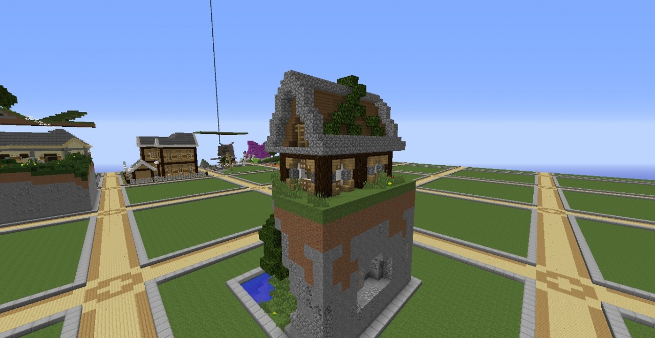 15x15 Plot Minecraft Map