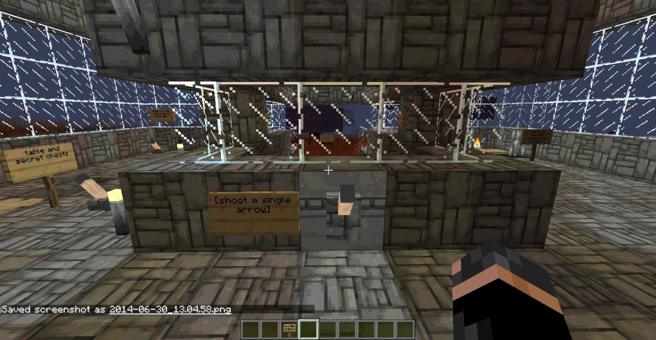 BLOODSTONE Defence House! (No Mob Can Enter!) Minecraft Map