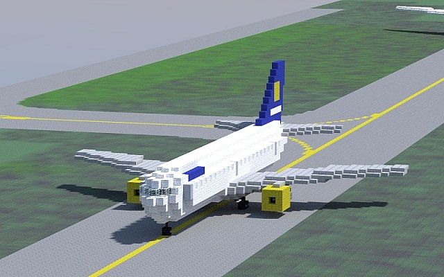 Boeing 767-300ER (Ultra-Package) Minecraft Map