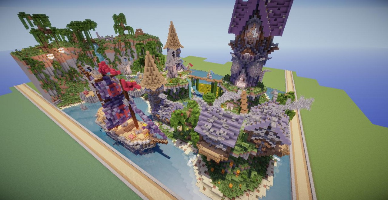 Fantasy Village Minecraft Map