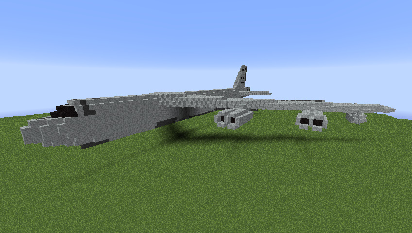 Boeing B-52 Stratofortress Minecraft Map