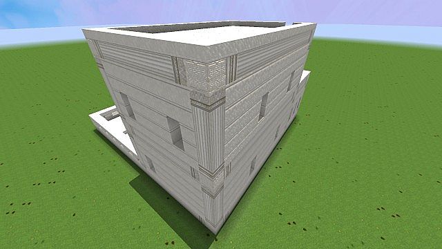 Ultima Online Marble House with Patio 8/9 Minecraft Map