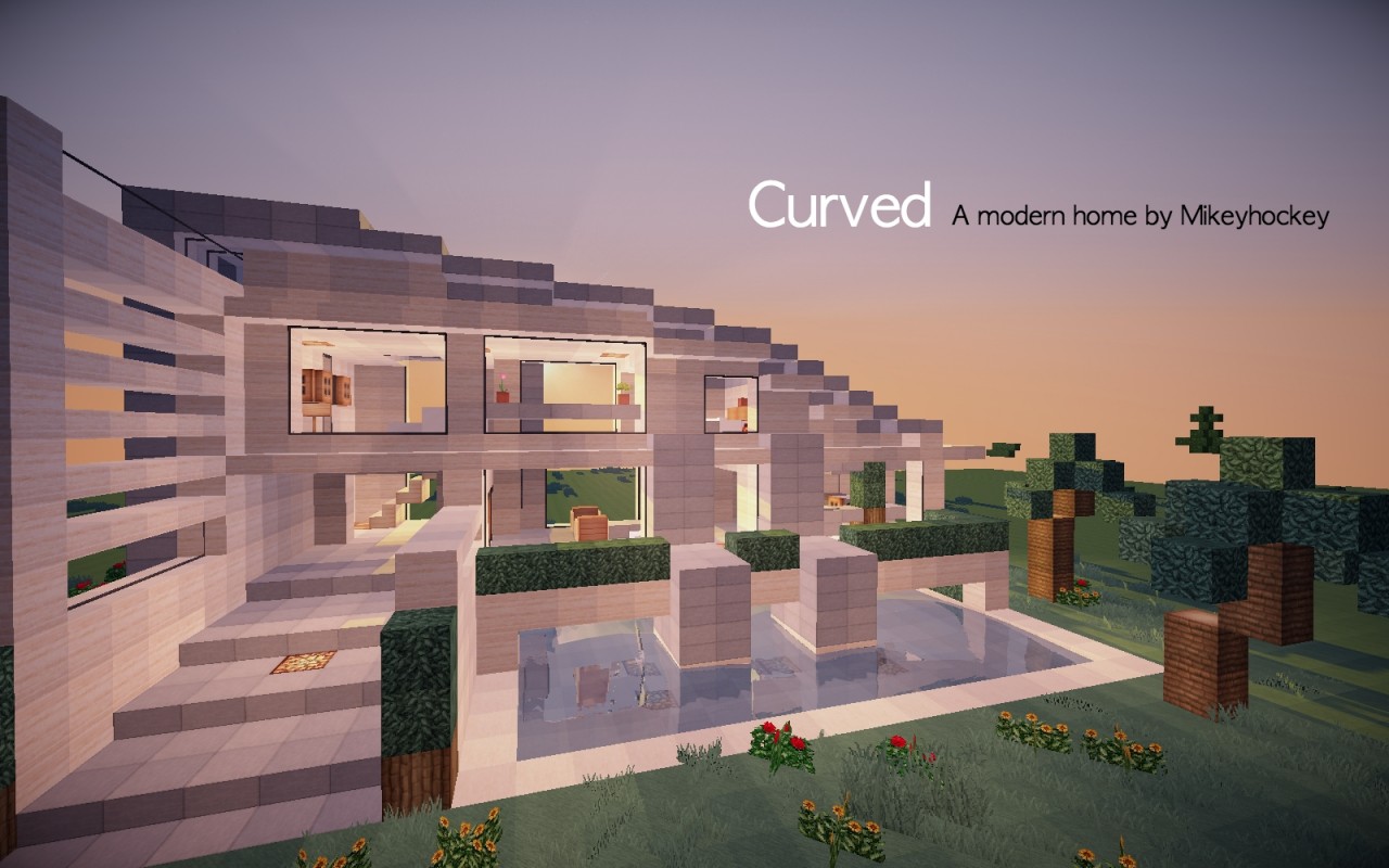 Curved | Modern | Minecraft Map