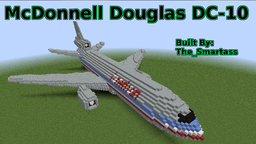 McDonnell Douglas DC-10 Minecraft Map