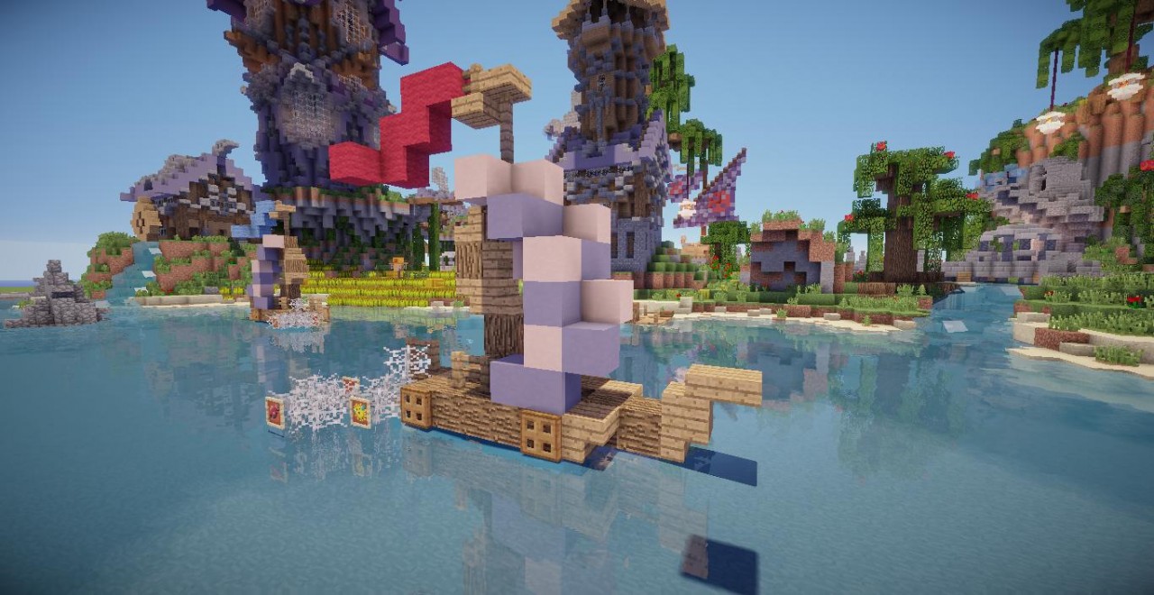 Fantasy Village Minecraft Map