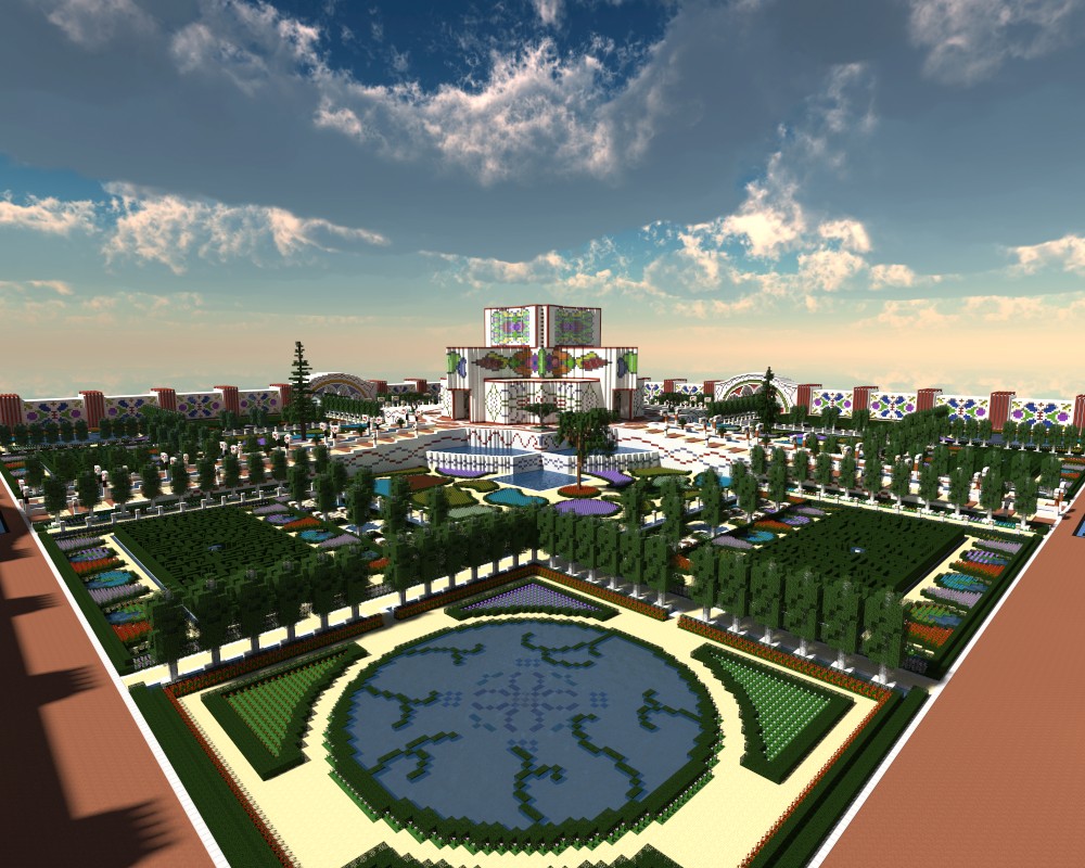 Creative Server Spawn Minecraft Map