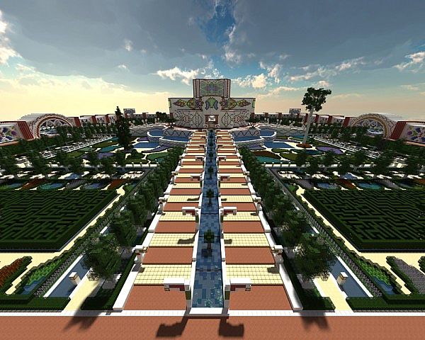 Creative Server Spawn Minecraft Map