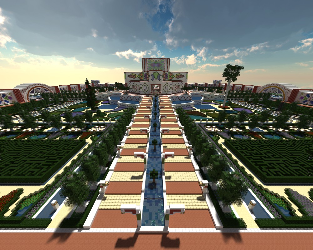 Creative Server Spawn Minecraft Map