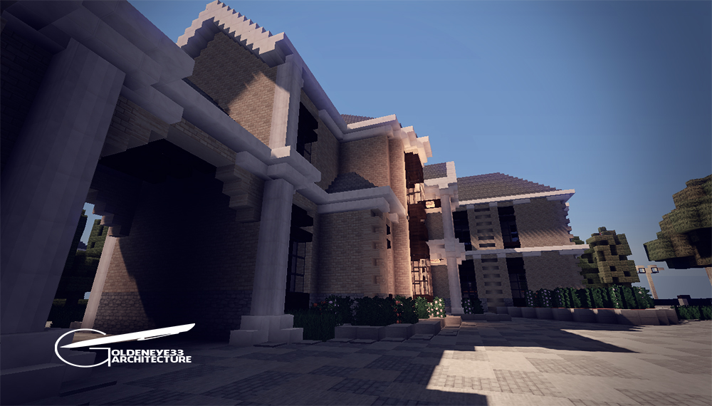 European Style Mansion 2|Architecture|GE33| Minecraft Map