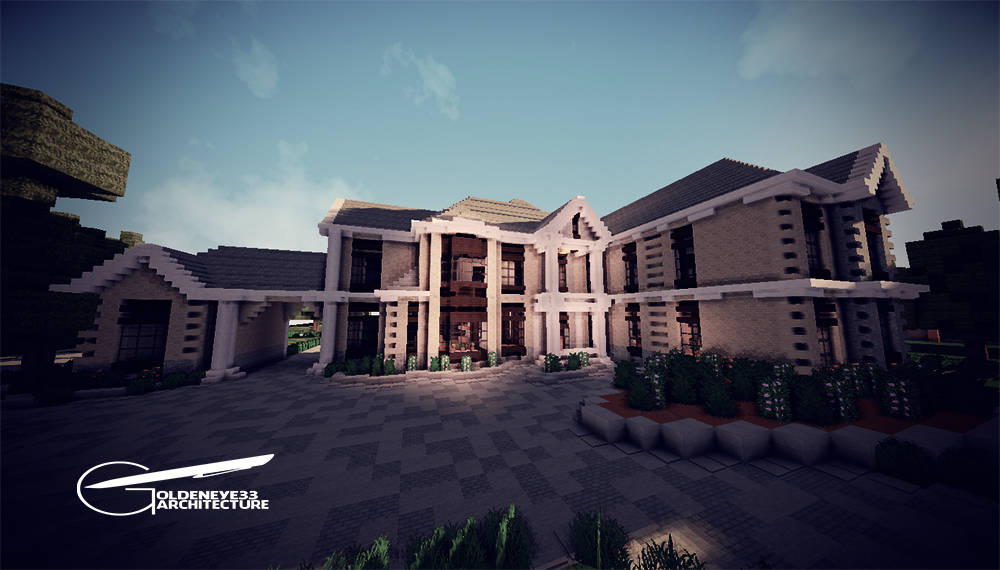 European Style Mansion 2|Architecture|GE33| Minecraft Map