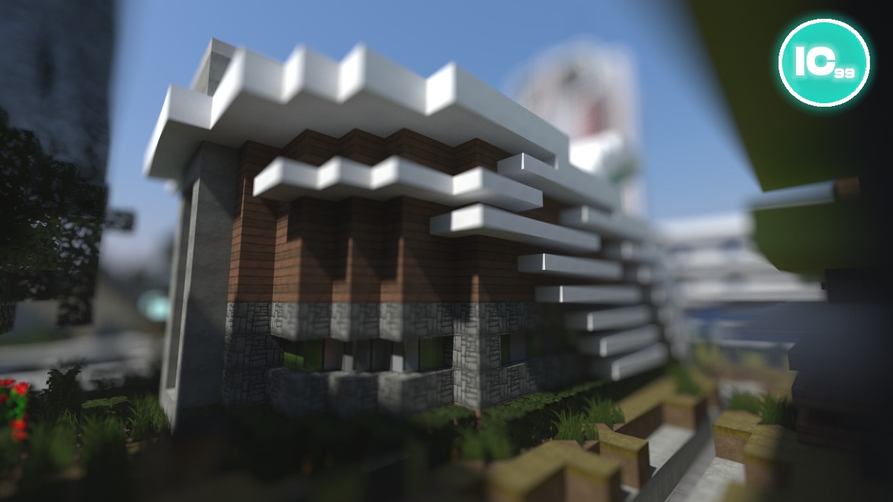 One | A Futuristic House Minecraft Map