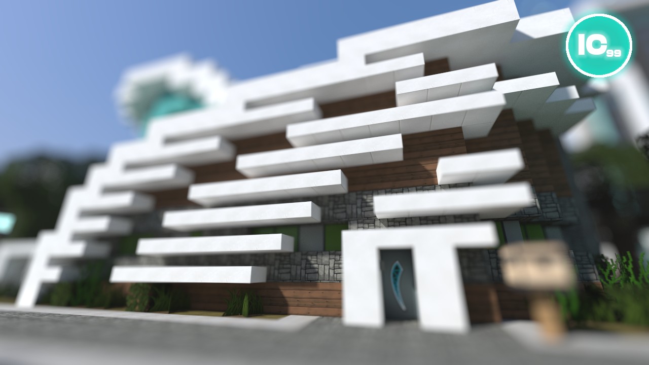 One | A Futuristic House Minecraft Map