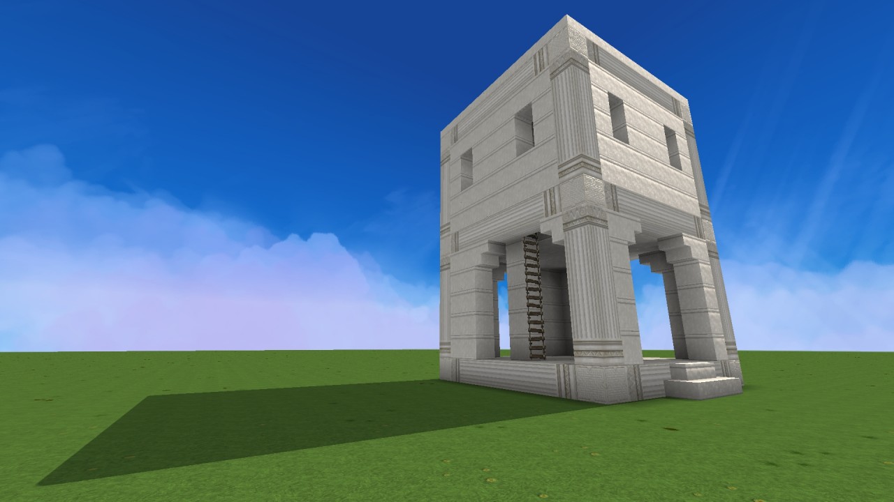 Ultima Online Small Marble House 2/9 Minecraft Map