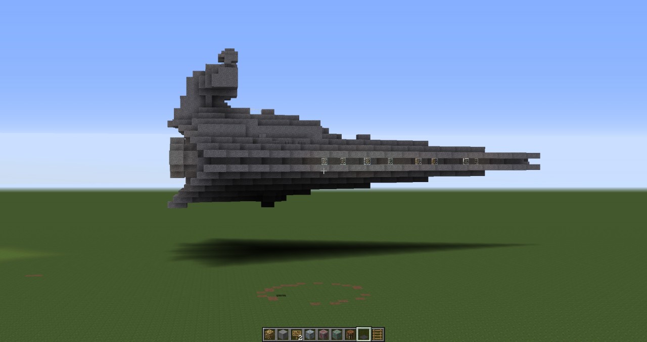 Star Wars - Mini Star Destroyer 1:26 scale. Minecraft Map
