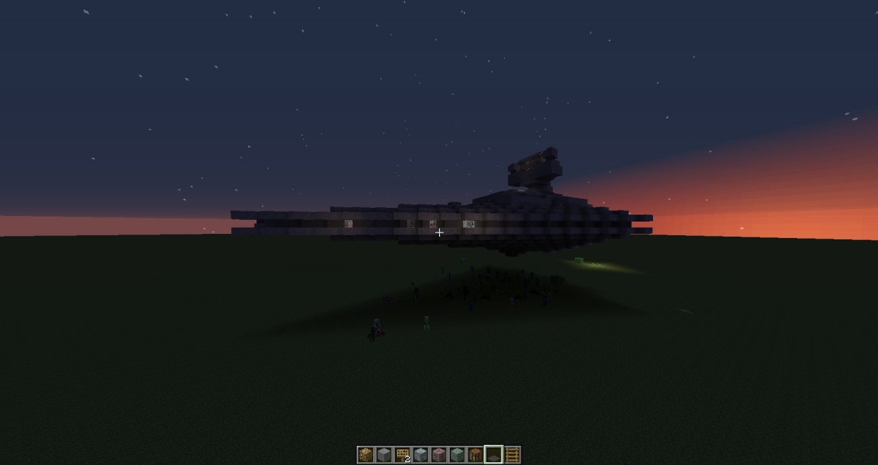 Star Wars - Mini Star Destroyer 1:26 scale. Minecraft Map