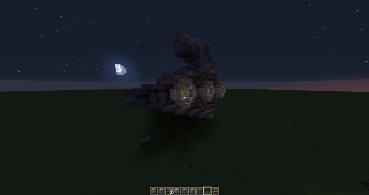 Star Wars - Mini Star Destroyer 1:26 scale. Minecraft Map