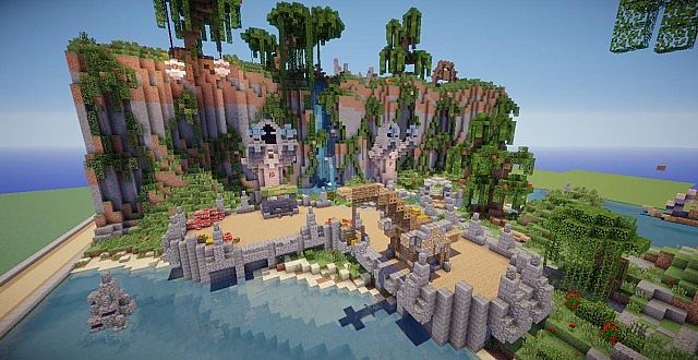 Fantasy Village Minecraft Map