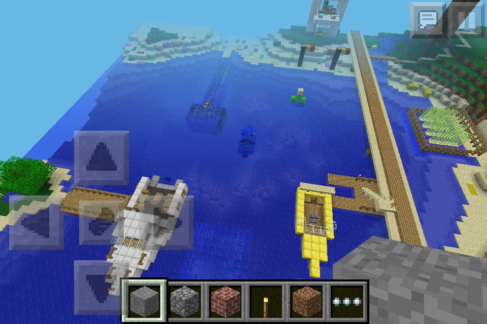 My mcpe huge creative world Minecraft Map