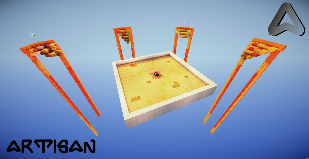 Pizza Palace - Sky Wars Map ~ By Artisan Builds Minecraft Map