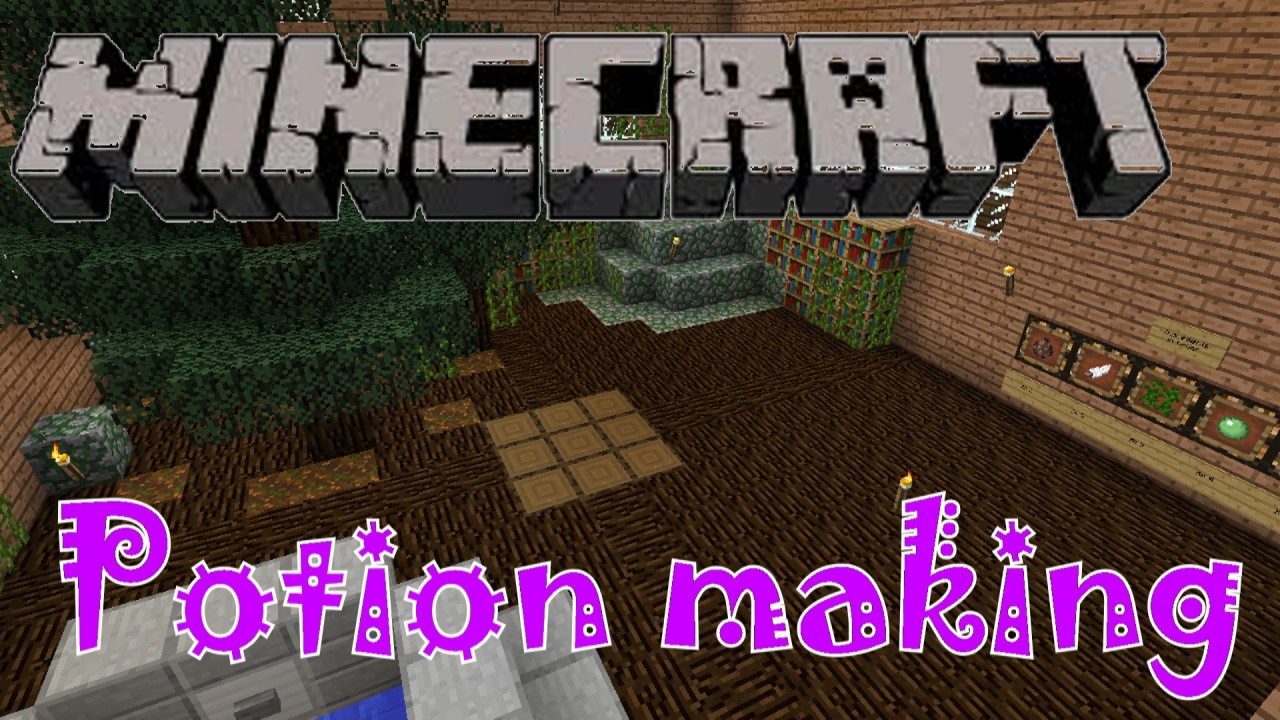 Minecraft: Potion making mini-game Minecraft Map