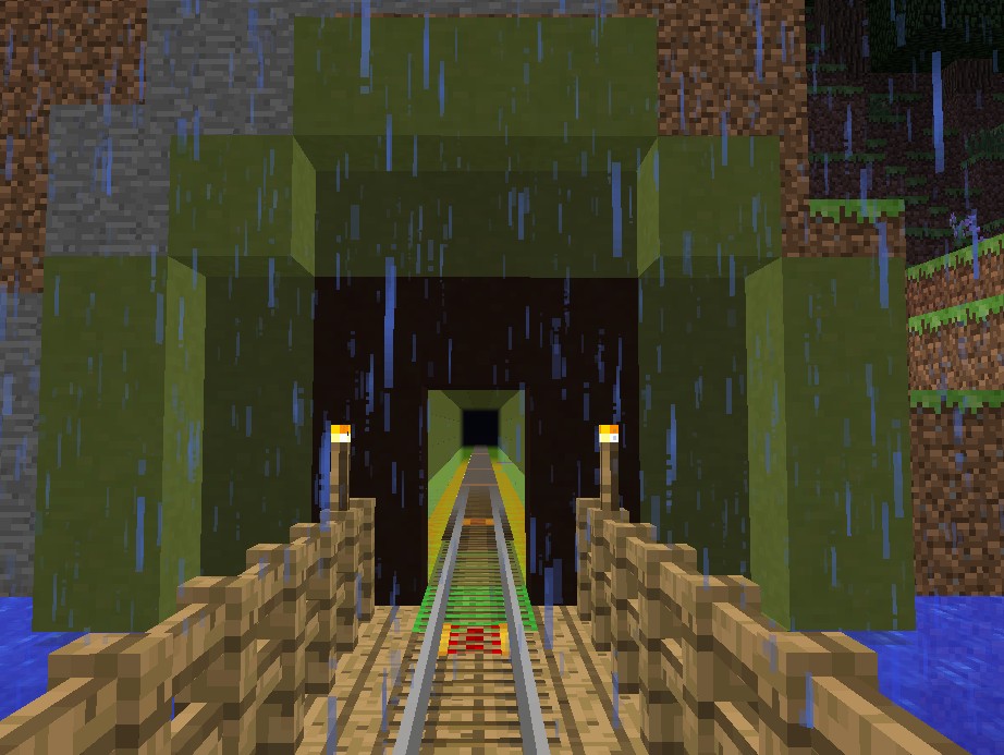 Warp Pipe Tunnel Minecraft Map