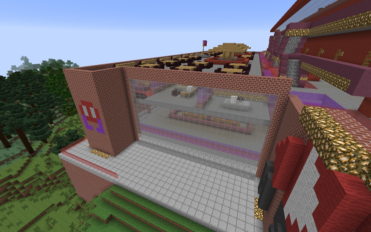 The Barn - Retro Bowl Stadium Minecraft Map