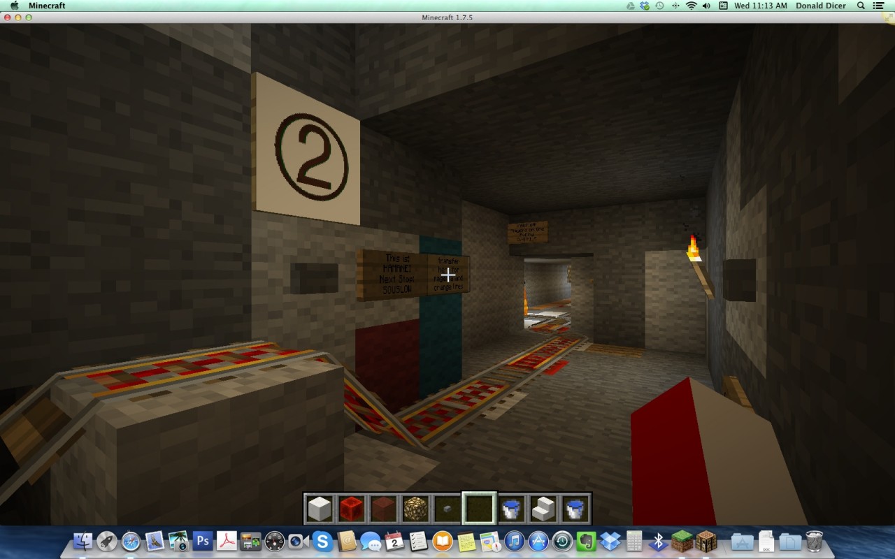 Nktransit white line Minecraft Map