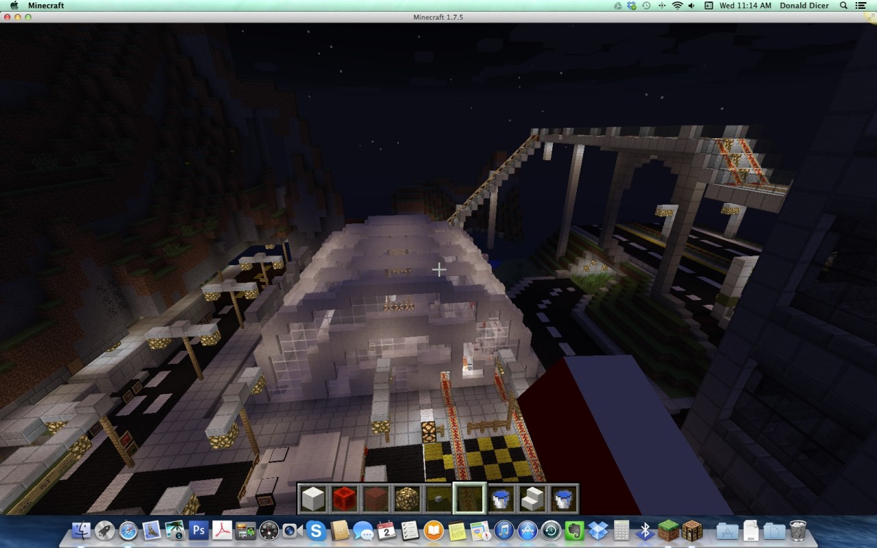 Nktransit white line Minecraft Map