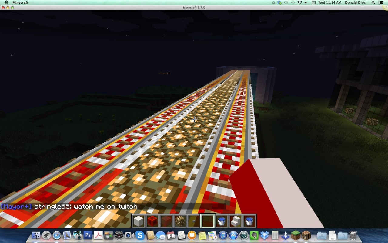 Nktransit white line Minecraft Map