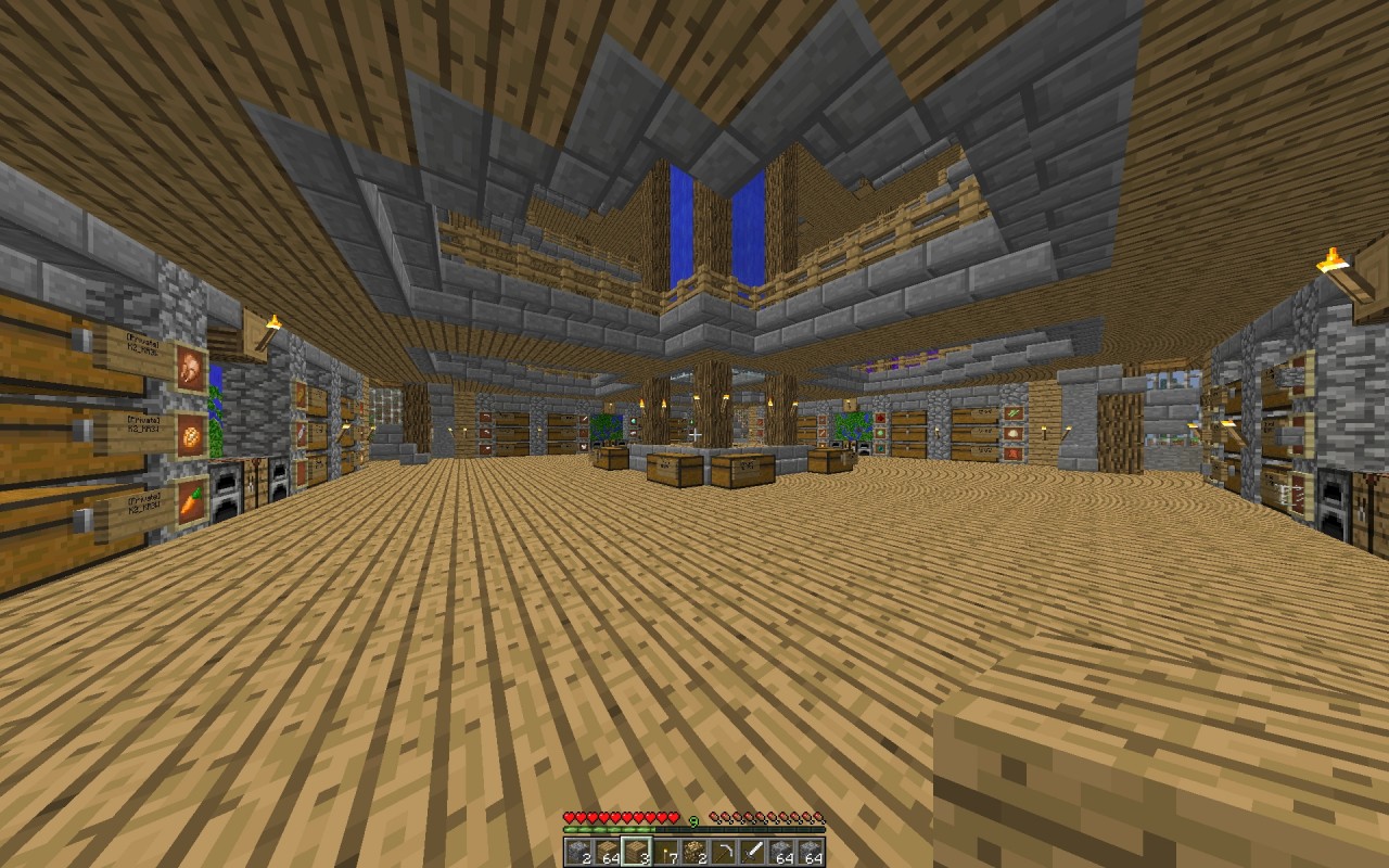 Project Survival Fortress Minecraft Map