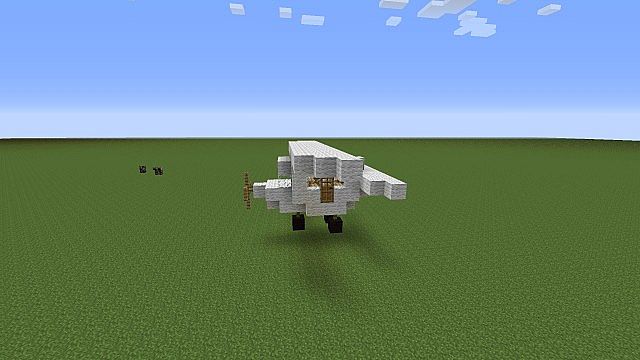 Small Casual Propeller Plane Minecraft Map