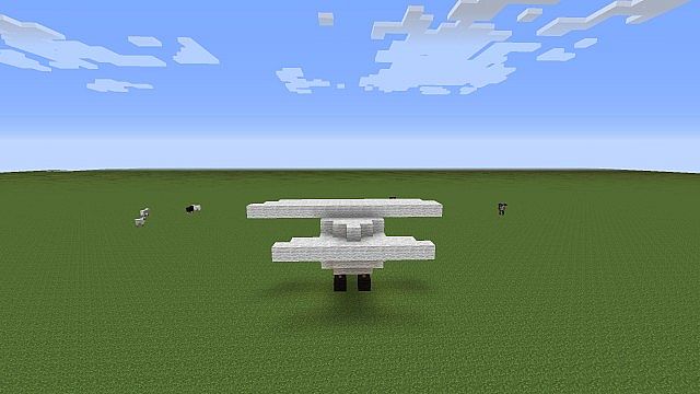 Small Casual Propeller Plane Minecraft Map