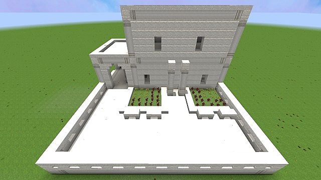 Ultima Online Marble House with Patio 8/9 Minecraft Map