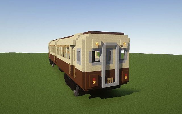 Retro Train Minecraft Map