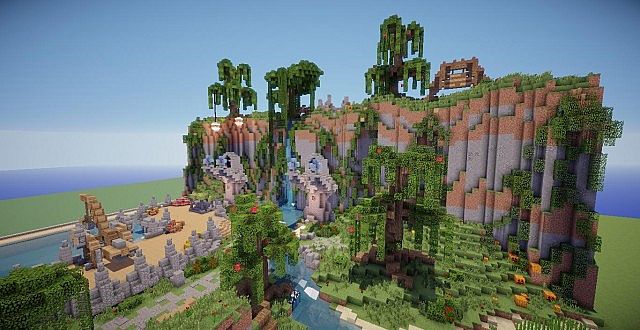 Fantasy Village Minecraft Map