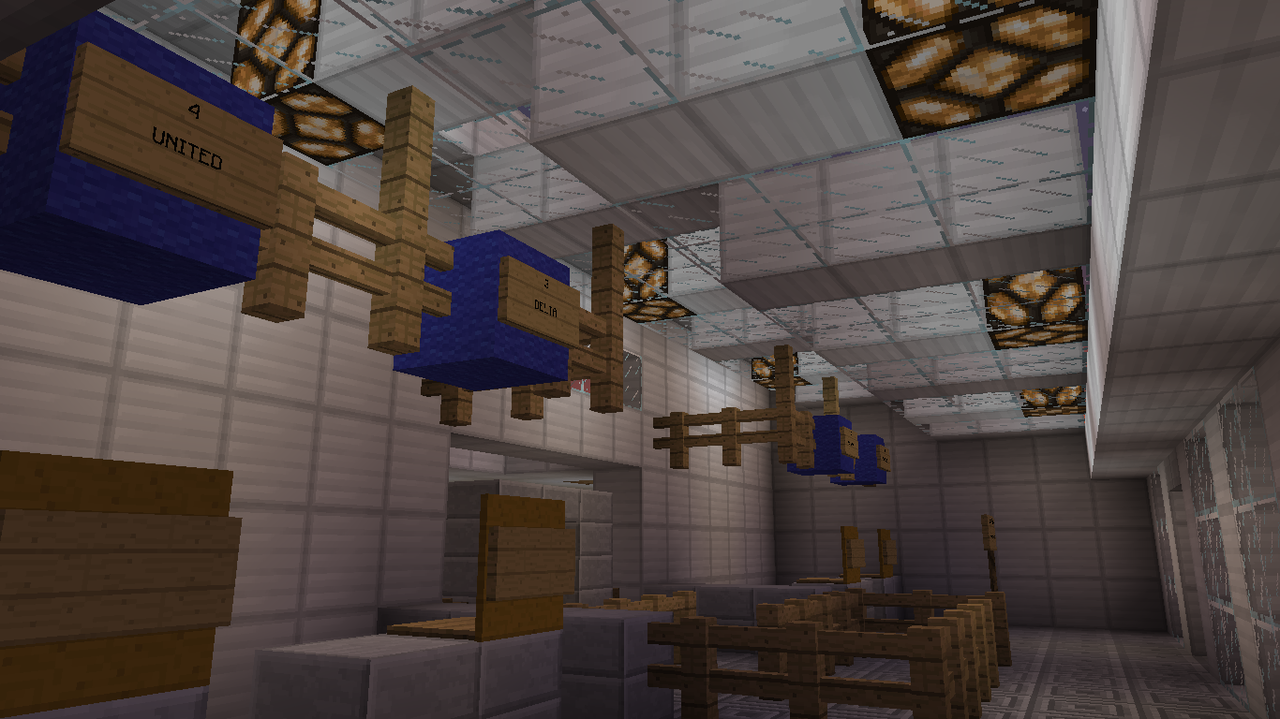 Delta City Regional Airport Minecraft Map