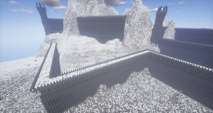 Utumno - First fortress of Melkor Minecraft Map