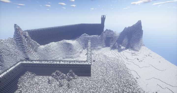 Utumno - First fortress of Melkor Minecraft Map