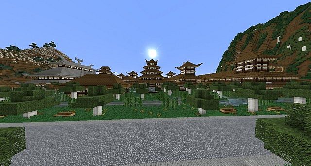 Asian City Minecraft Map