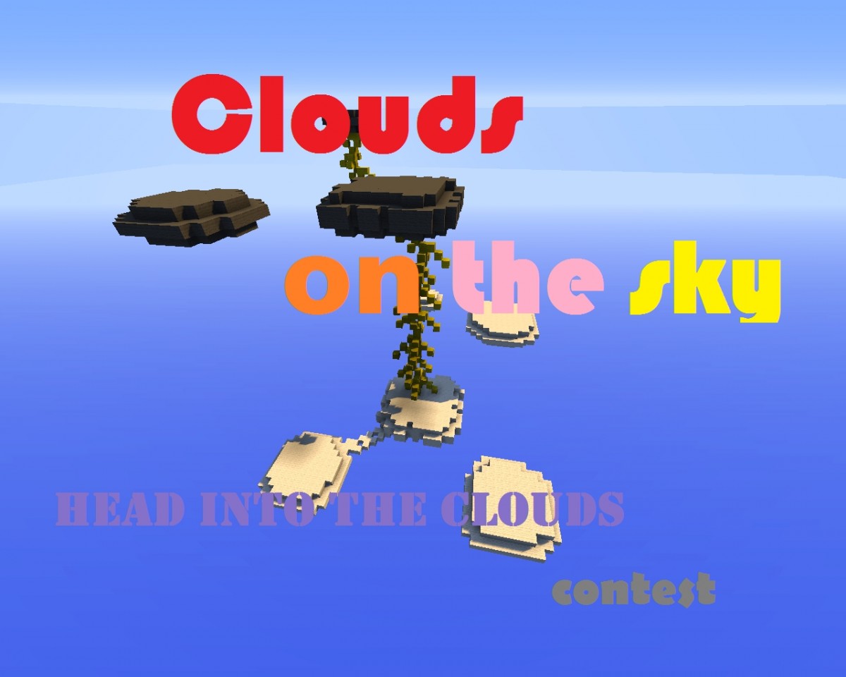 Clouds on the sky Minecraft Map