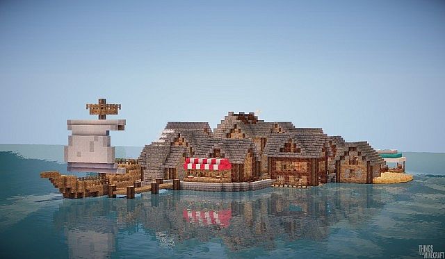 Island Town Project Minecraft Map