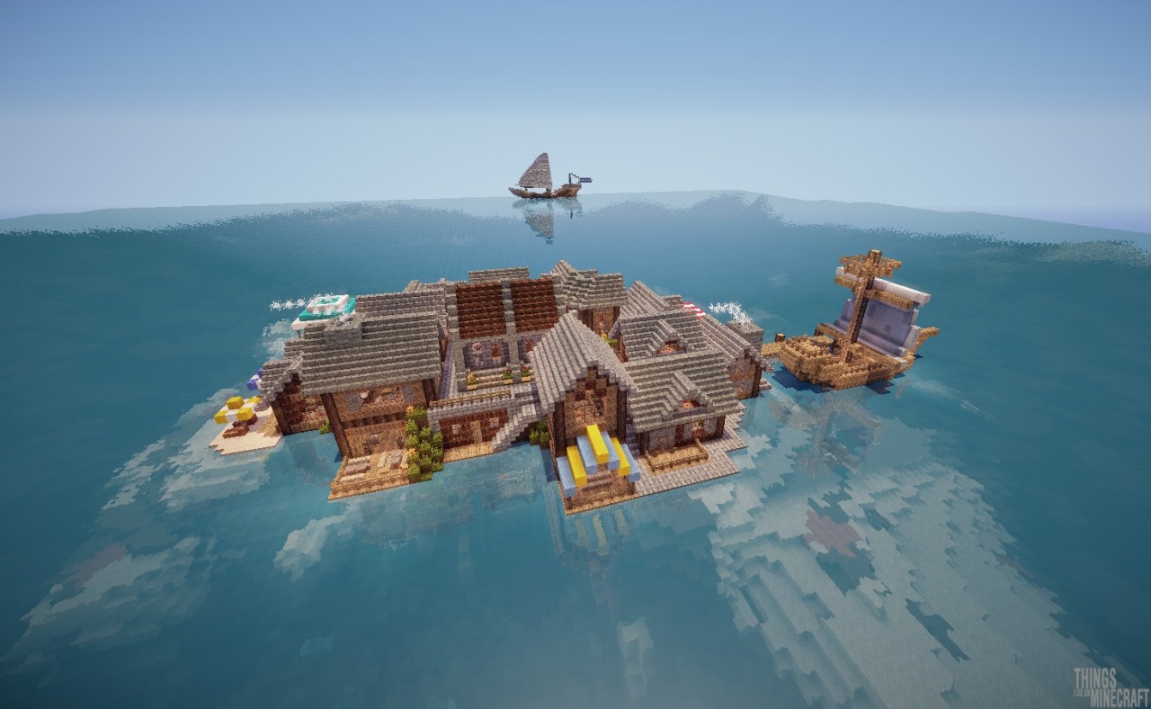 Island Town Project Minecraft Map