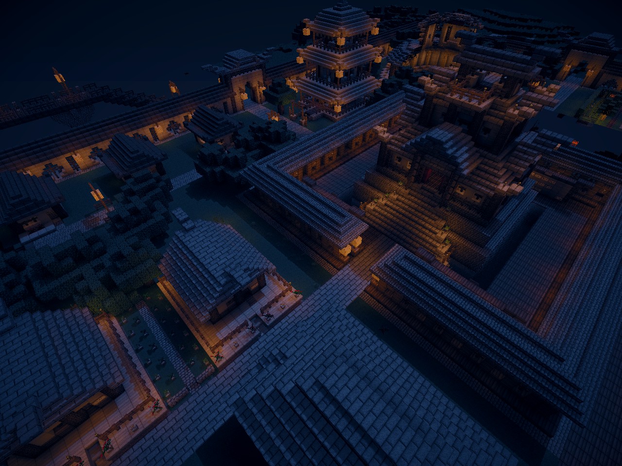 China spawn Minecraft Map